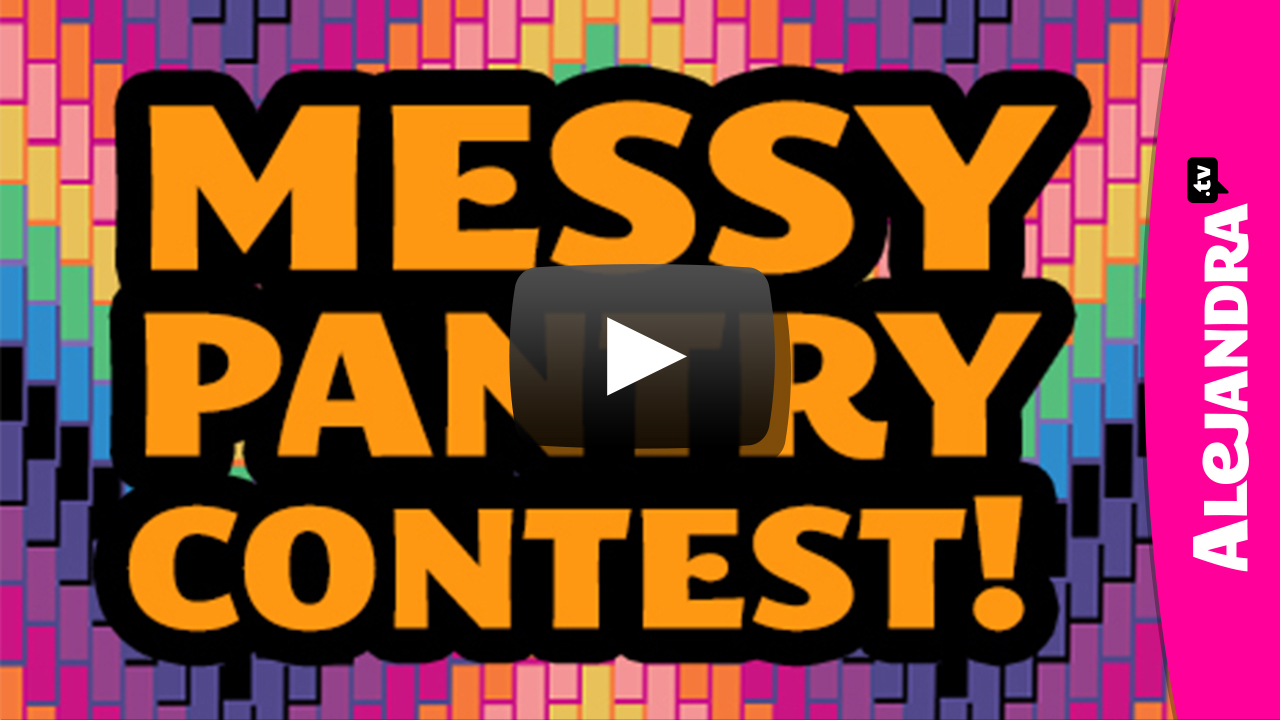 [VIDEO]: Messy Pantry Contest with Color-Coded, The Container Store ...