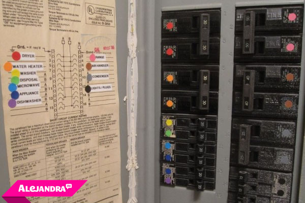 [VIDEO]: Organizing Tips & Tricks - Color-Code Your Circuit Breaker ...