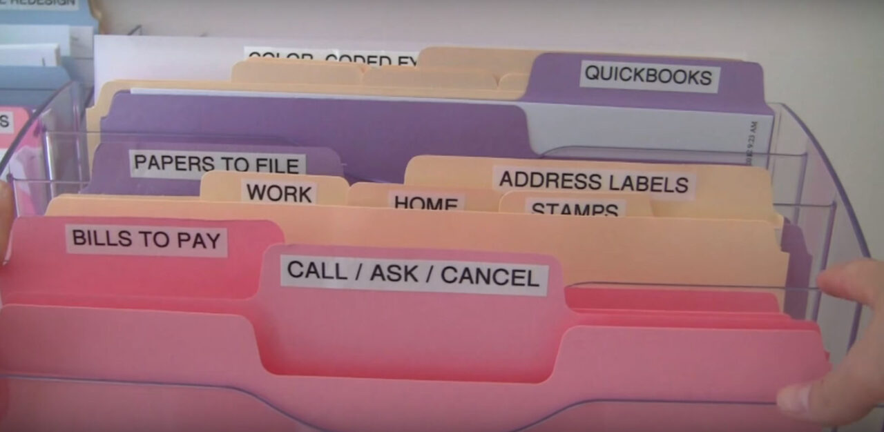 [VIDEO]: How to Organize Papers on Your Desk - Organize & Flow