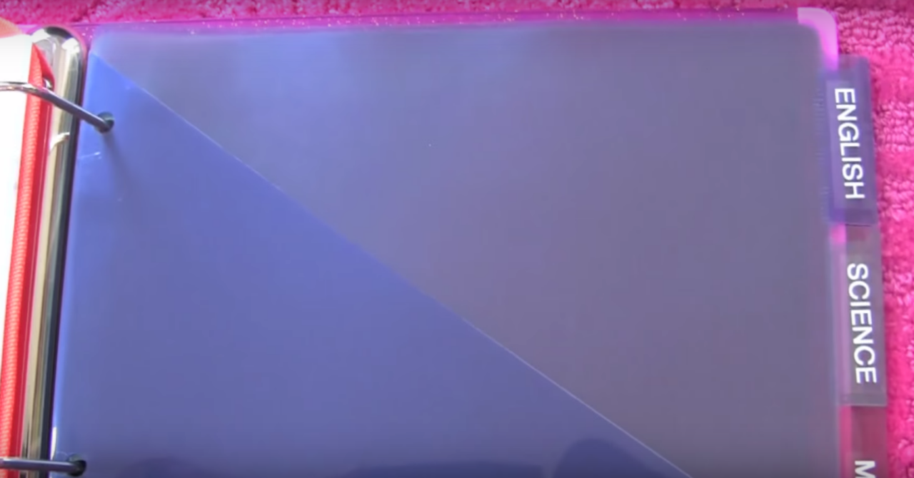 [VIDEO]: Back to School Organization: How to Organize Your Binder ...