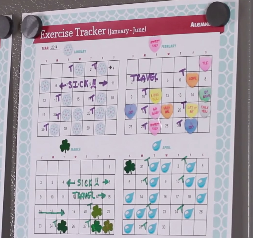 [VIDEO]: How to Track Your Workout Routine - Organize & Flow